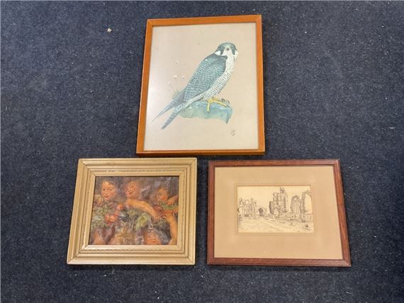 Kenneth Wood | peregrine falcon | MutualArt