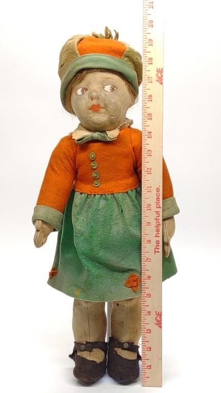 Lenci | Vintage 19 Lenci Style Felt Doll | MutualArt