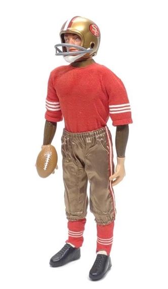 Francisco | Vintage Johnny Hero Football Action Figure (1965) | MutualArt