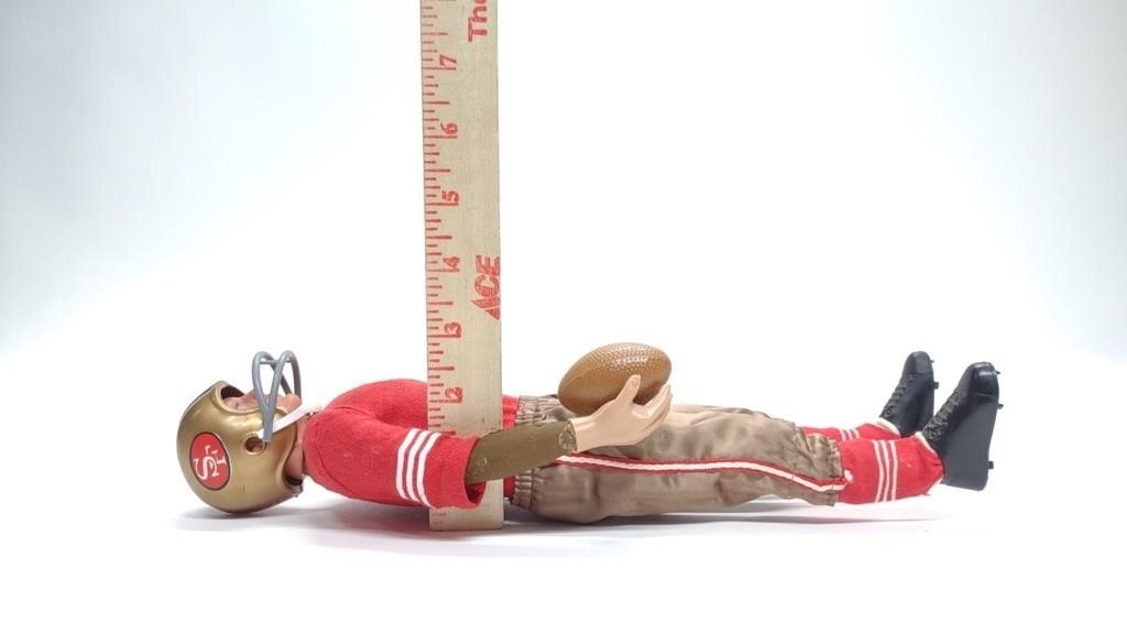 Francisco | Vintage Johnny Hero Football Action Figure (1965) | MutualArt