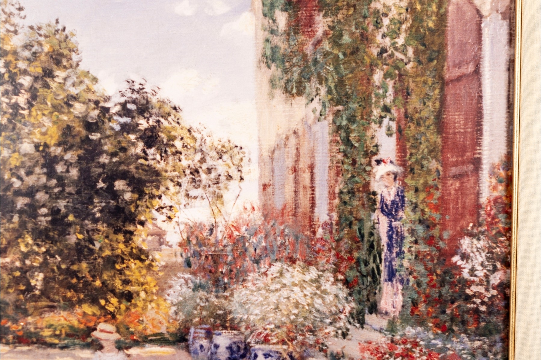 Claude Monet | Claude Monet Artists House At Argenteuil Print On Canvas ...