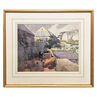 Gyrth Russell | Farm scene | MutualArt