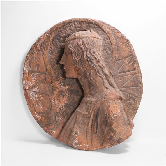 Alceo Dossena | A circular terracotta plaque in the manner of Alceo ...