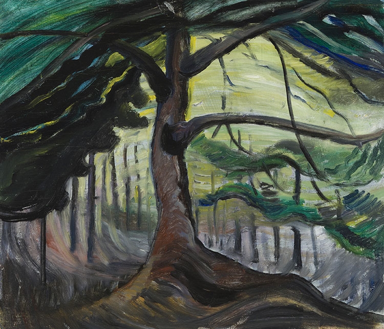 Emily Carr | West Coast Forest Tree (Circa 1936) | MutualArt