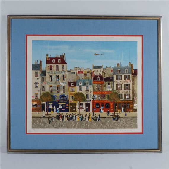 Michel Delacroix | Michel Delacroix, Limited Edition Lithograph, Paris ...