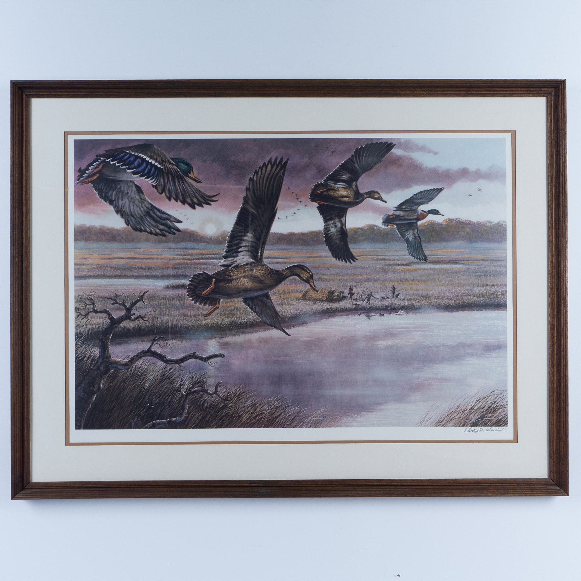 Ken Michaelsen | Ken Michaelsen Signed Print, Dawn Flight (1981 ...
