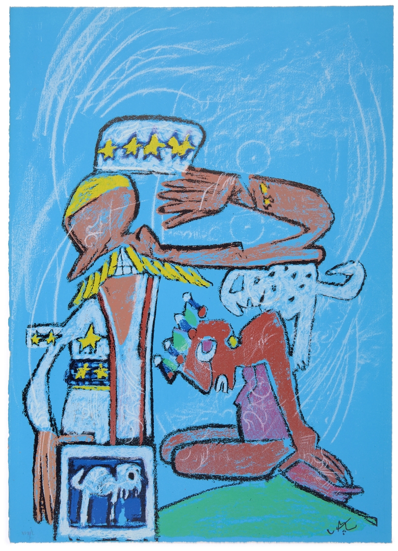 Roberto Matta | El verbo America (1983) | MutualArt
