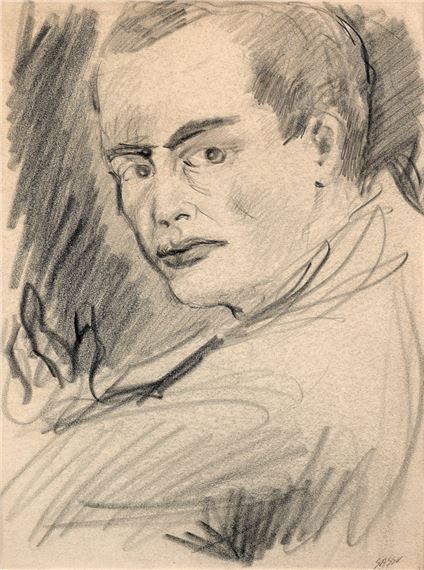 Aligi Sassu | Self portrait (1934) | MutualArt