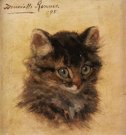 Henriette Ronner-Knip | Chaton. | MutualArt