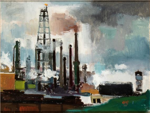 William Apap | Industrial landscape | MutualArt