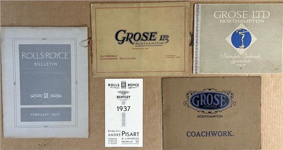 Royce | Five British related items - three ca 1920’s-1930’s Grose ...