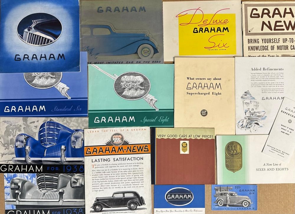 Clare Graham | 1930’s - 1940’s Graham brochures incl eleven plate ...