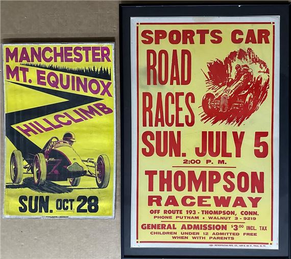 Stock | Two New England area posters (Circa 1950s) | MutualArt