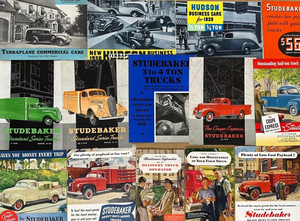 Hudson | Truck brochures - Studebaker from 1930’s - early 1940’s and ...