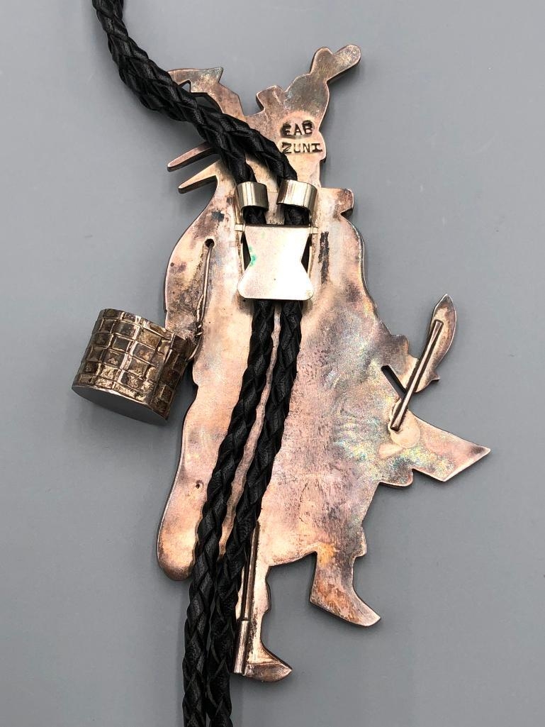 Eddie Beyuka | Eddie Beyuka Statement Inlay Bolo Tie (1980s) | MutualArt
