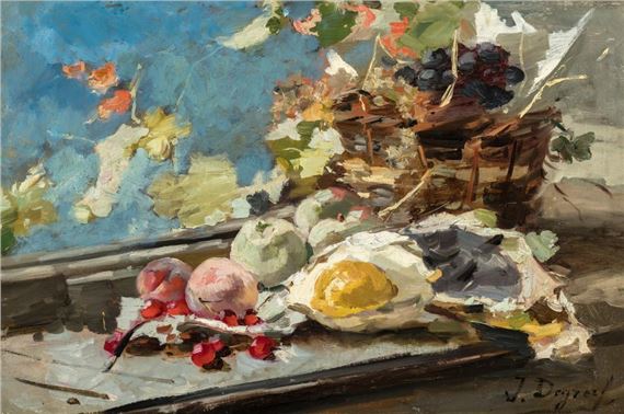 Jean-Baptiste de Greef | Still life with fruit | MutualArt