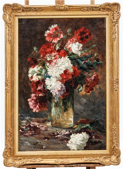 Hubert Bellis | Still life with flowers | MutualArt