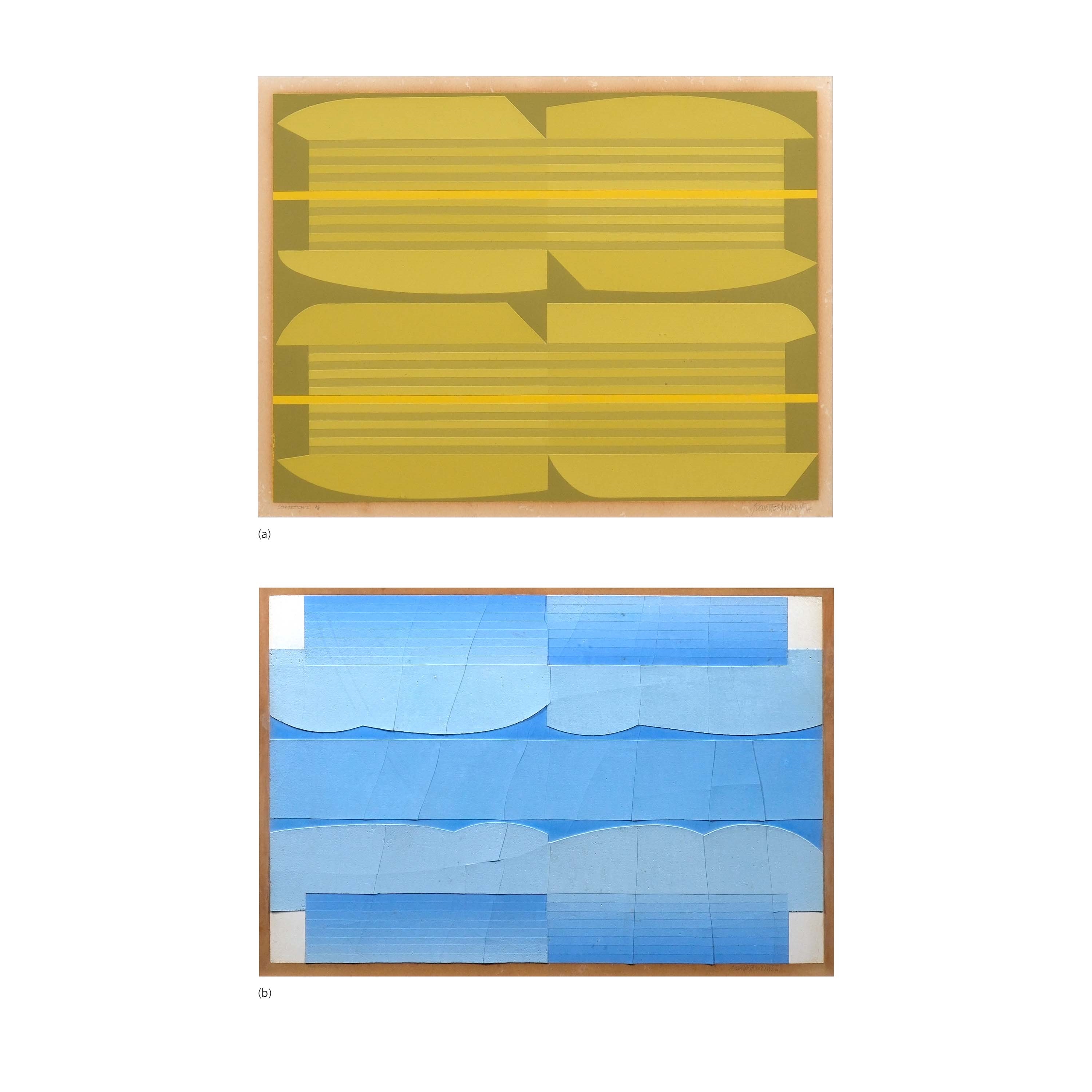 Rodolfo Samonte | a.) Connectionb.) Blue Suite V | MutualArt