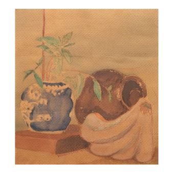 Vicente Manansala | Pounding Rice (1979) | MutualArt