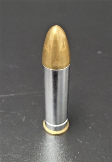 Gabriel Combs | Stainless Bullet Pillbox | MutualArt