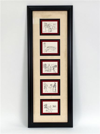 Aaron Sopher | AARON SOPHER (1905-1975) SET OF PEN/INK DRAWINGS (66 ...