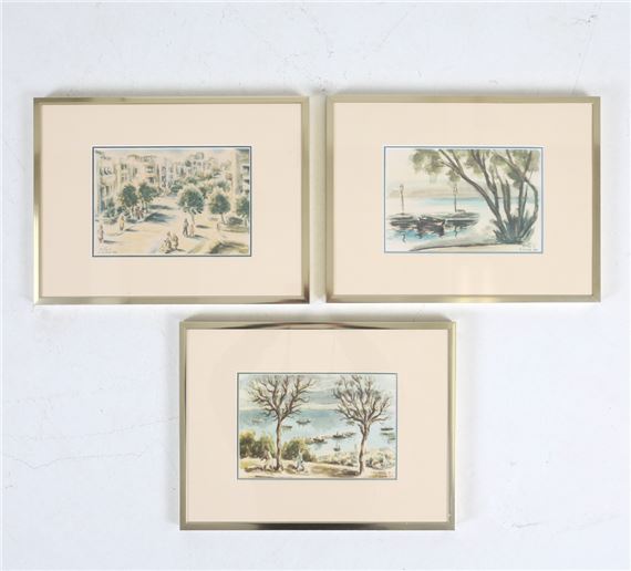 David Gilboa | DAVID GILBOA (1910 - 1976) LITHOGRAPHS | MutualArt