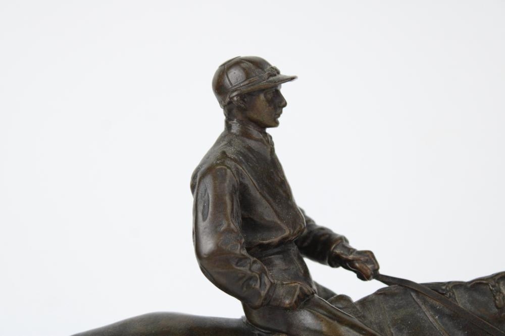 Pierre-Jules Mene | Jockey on Horseback (Late 19) | MutualArt