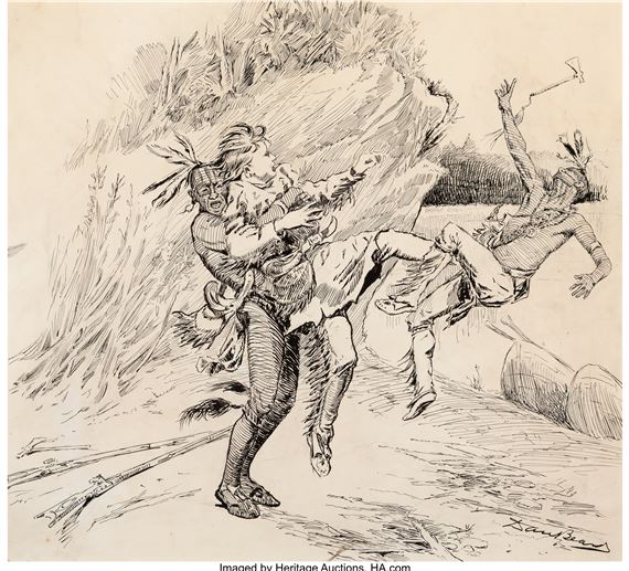 Daniel Carter Beard | Fight Scene | MutualArt