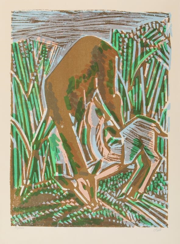 Axel Salto | Deer with kid | MutualArt