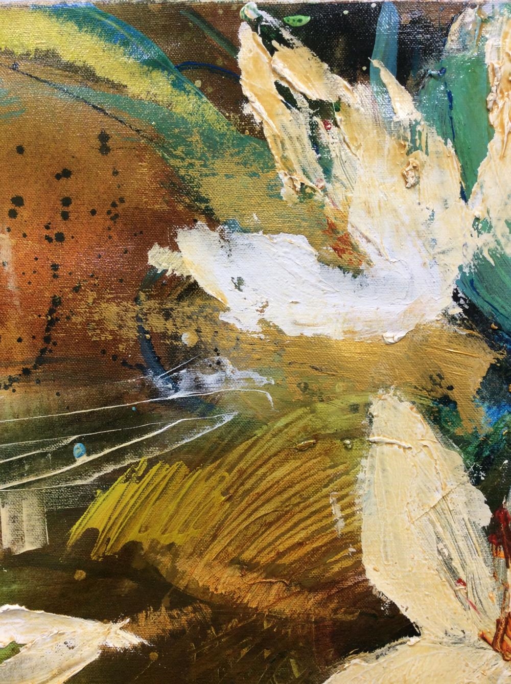 Natasha Barnes | Natasha Barnes Original Painting 30 X 40 Abstract ...