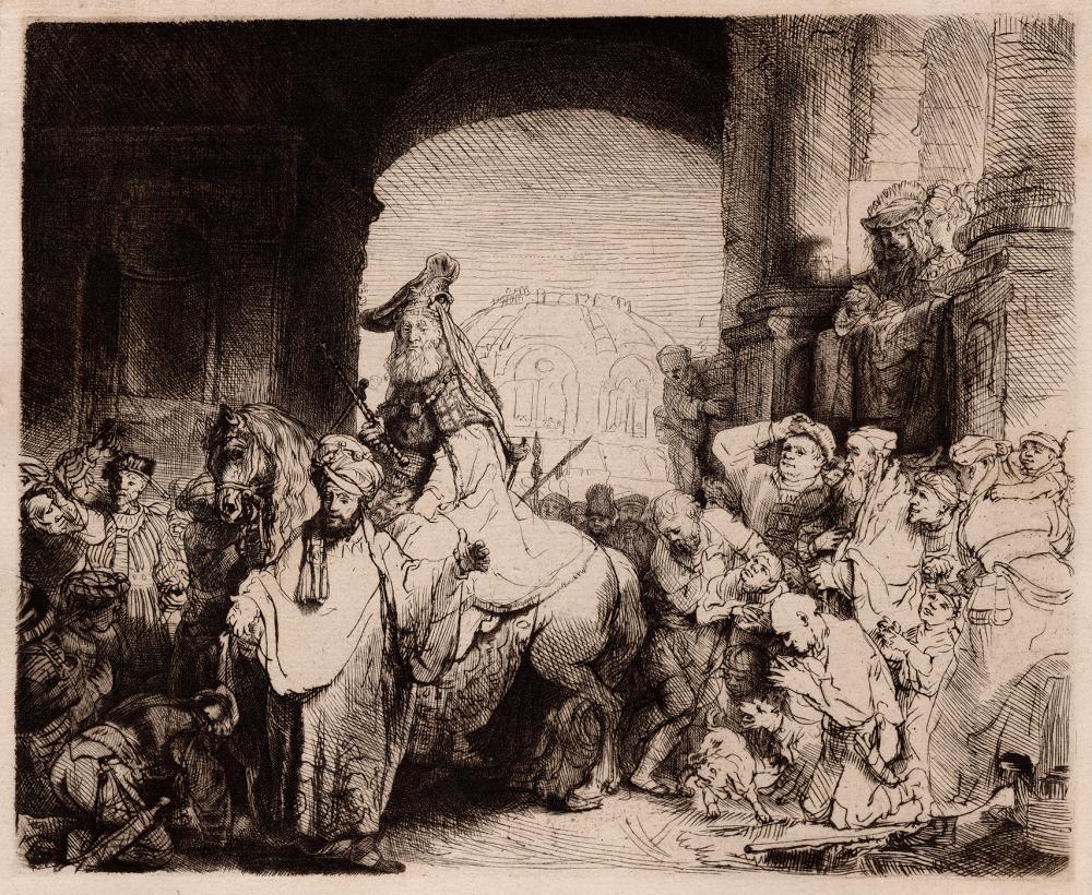 Rembrandt van Rijn | The Triumph of Mordecai | MutualArt