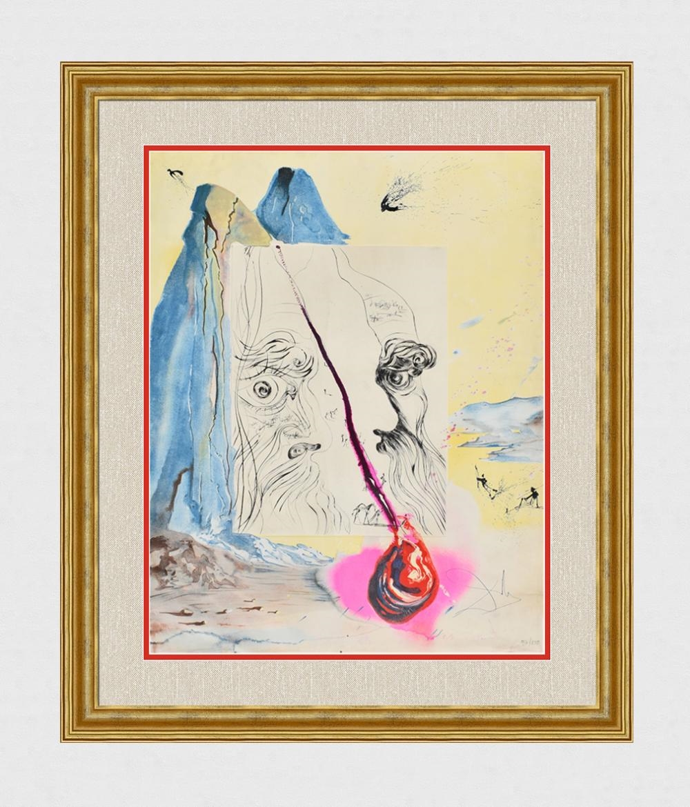 Salvador Dalí | The Tear of Blood (La Larme de Sang) from Moses and ...
