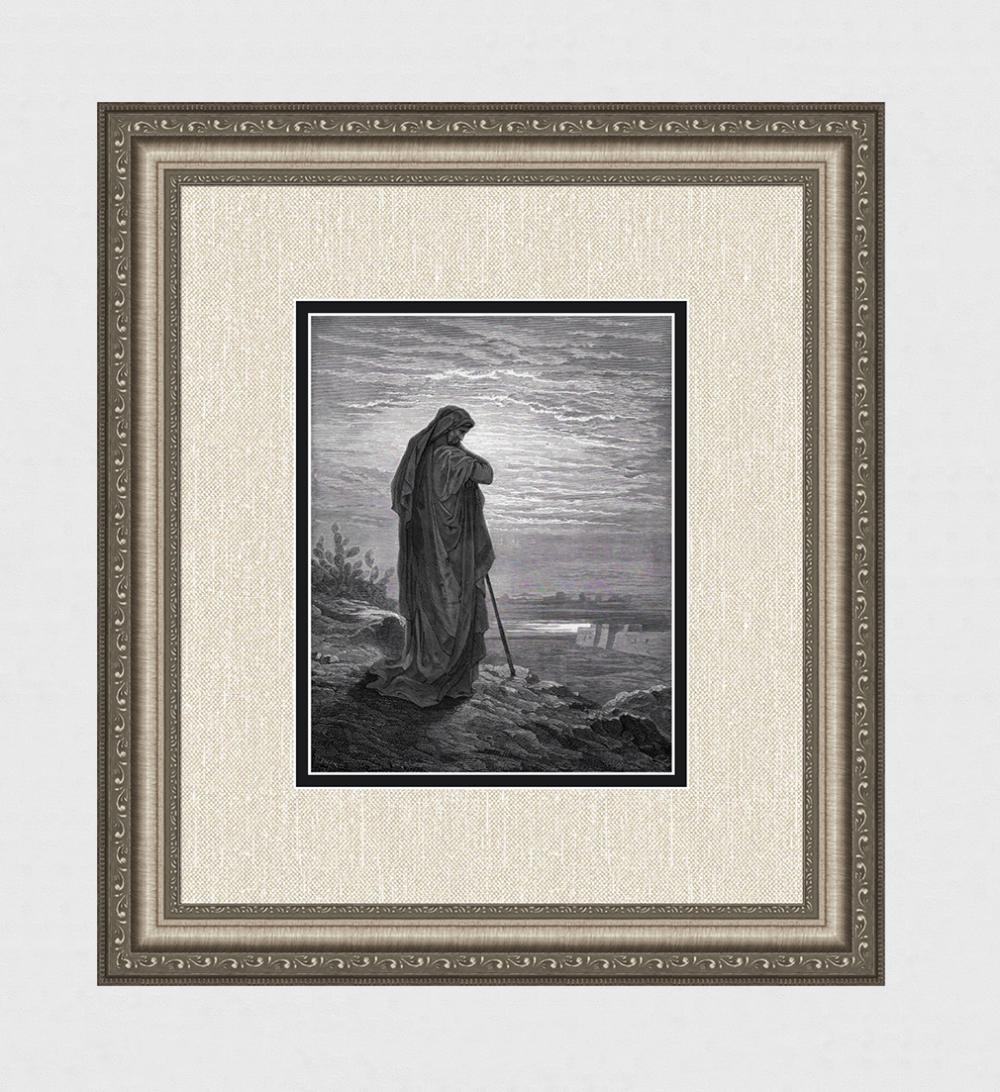 Gustave Doré | GUSTAVE DORE 1800s Religious Wood Engraving The Prophet ...