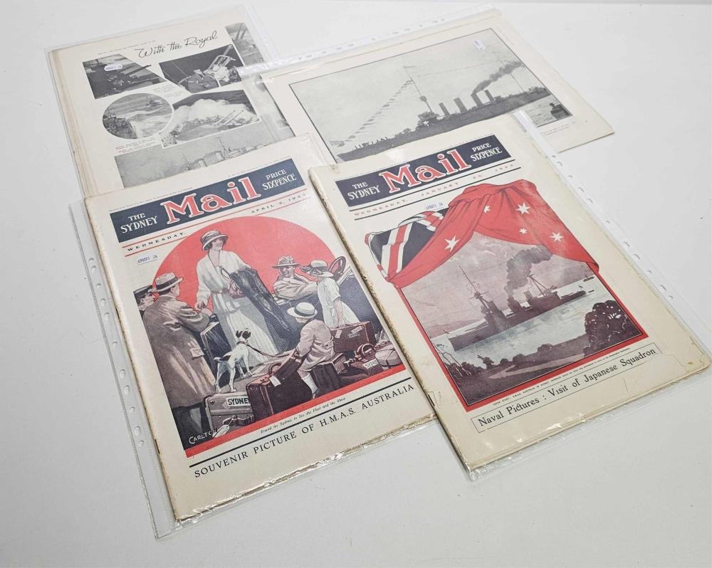 Sydney | The Australian Navy and HMAS Australia and HMAS Melbourne as ...