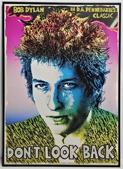 Bob Dylan | Framed Vintage Bob Dylan poster (65 x 46cm | MutualArt