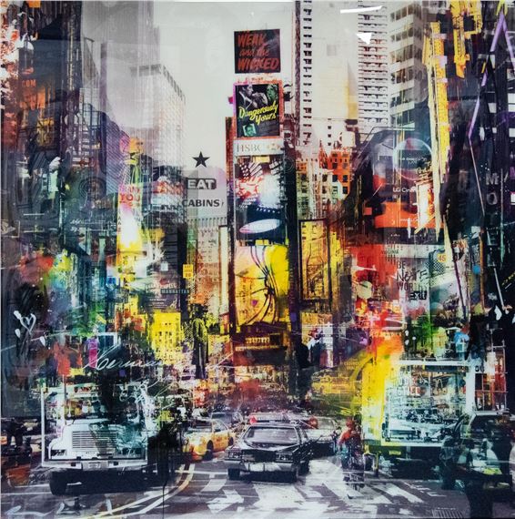 Paco Raphael | Time Square | MutualArt