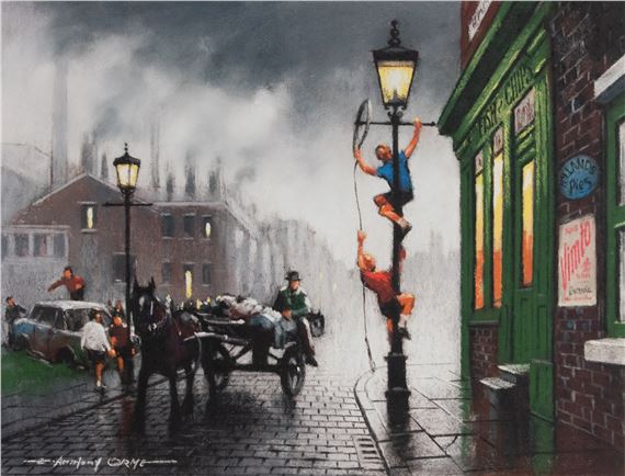 Anthony Orme | Bygone street scene | MutualArt