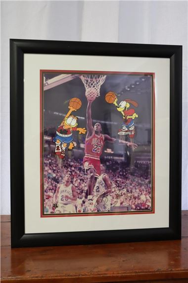 Michael Jordan | Michael Jordan & Garfield | MutualArt