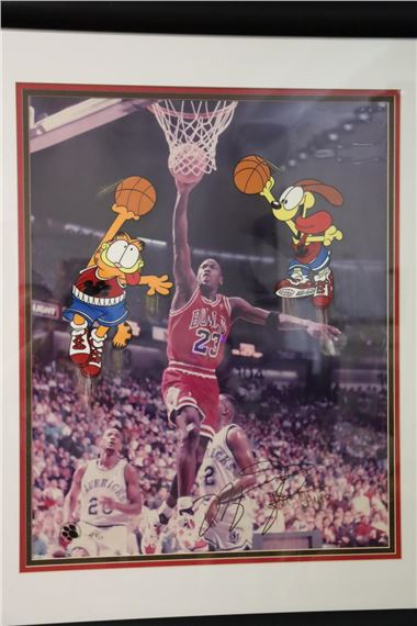 Michael Jordan | Michael Jordan & Garfield | MutualArt