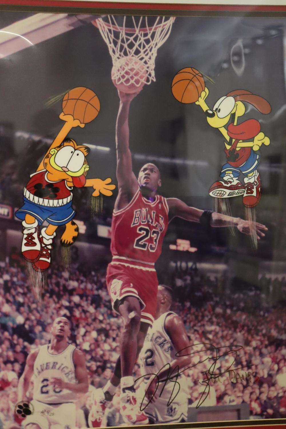 Michael Jordan | Michael Jordan & Garfield | MutualArt