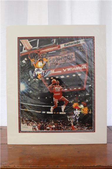 Michael Jordan | Michael Jordan & Garfield | MutualArt
