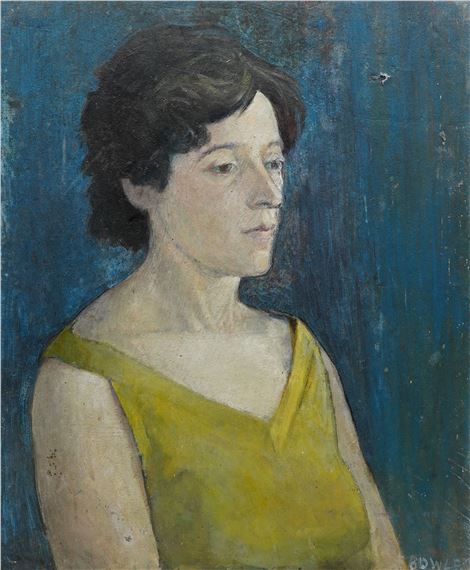 John Gilbey Bowles | Portrait of Daphne' (the Artist's Wife | MutualArt