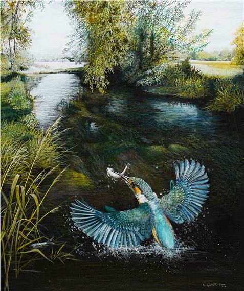 Elizabeth Garnett-Orme | Kingfisher (1994) | MutualArt