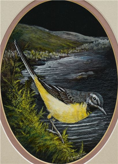 Elizabeth Garnett-Orme | Grey Wagtail (1992) | MutualArt