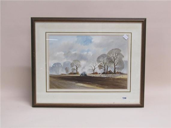 Colin Tuffrey | COLIN TUFFREY AUTUMN PLOUGHING | MutualArt