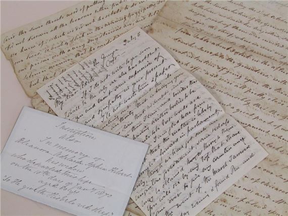 William Parsons | COPY OF A LETTER WRITTEN BY WILLIAM PARSONS, WRITER ...