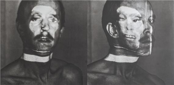 Dirk Braeckman | zelfportret 36-37 (1958) | MutualArt