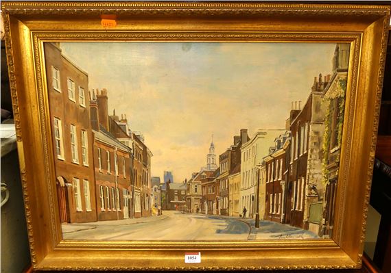 Ivan Lilley | Street scene (1981) | MutualArt