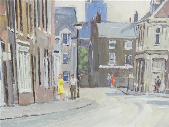 Ivan Lilley | Street scene (1981) | MutualArt