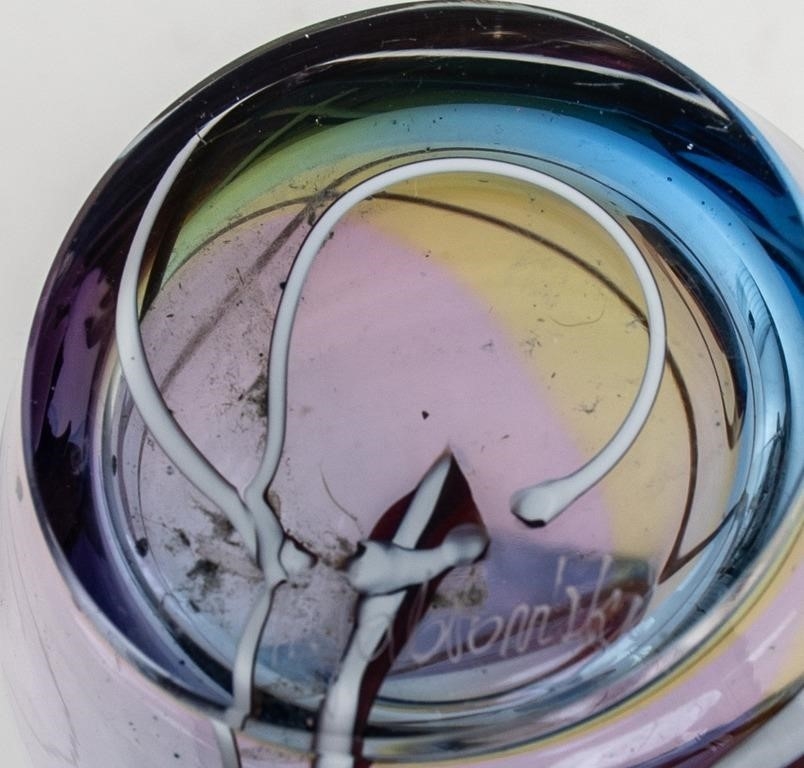 Adam Jablonski | Adam Jablonski Art Glass Vase | MutualArt